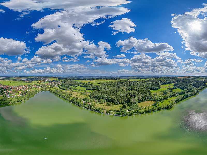 Illmensee, Drei-Seen-Gemeinde in Baden-Württemberg