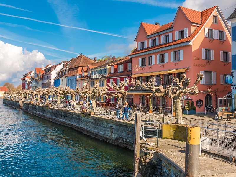 Meersburg, eine der schönsten Städte am Bodensee