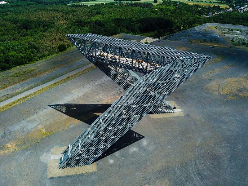 Saarpolygon in Ensdorf besuchen, Saarland mit toller Aussicht