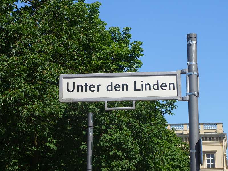 Unter den Linden in Berlin, toller Boulevard und Prachtstrasse